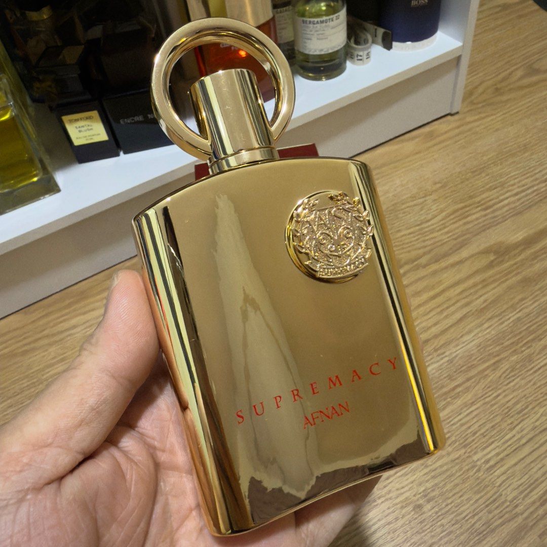 Supremacy Gold by Afnan EDP 100ml (Used like new), Beauty & Personal ...