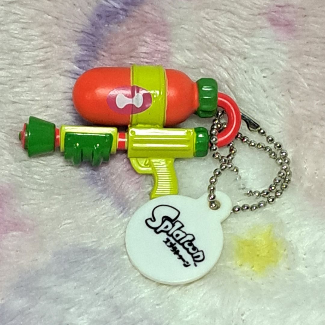 Takara Tomy A.R.T.S - Splatoon Weapon Mascot Keychain - Orange ...