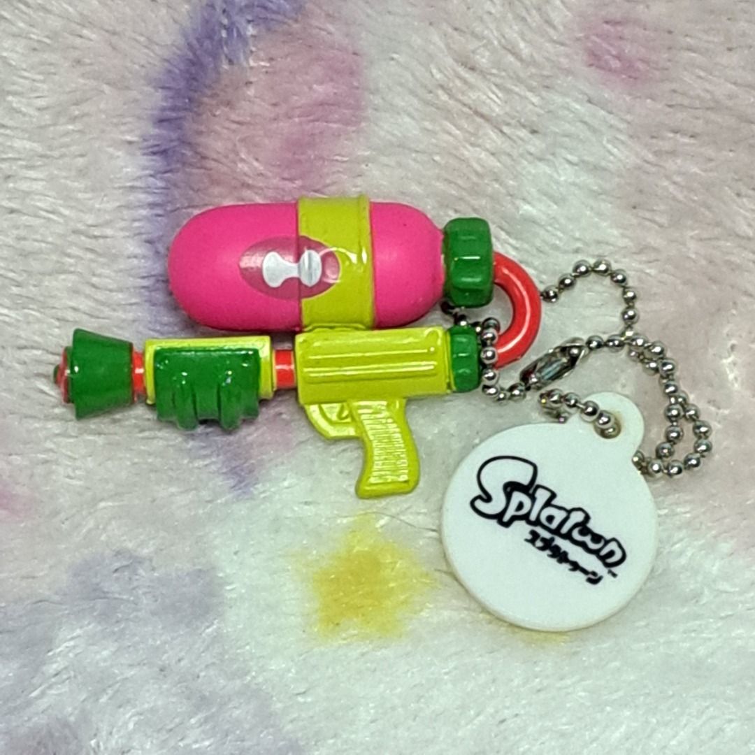 Takara Tomy A.R.T.S - Splatoon Weapon Mascot Keychain - Pink ...
