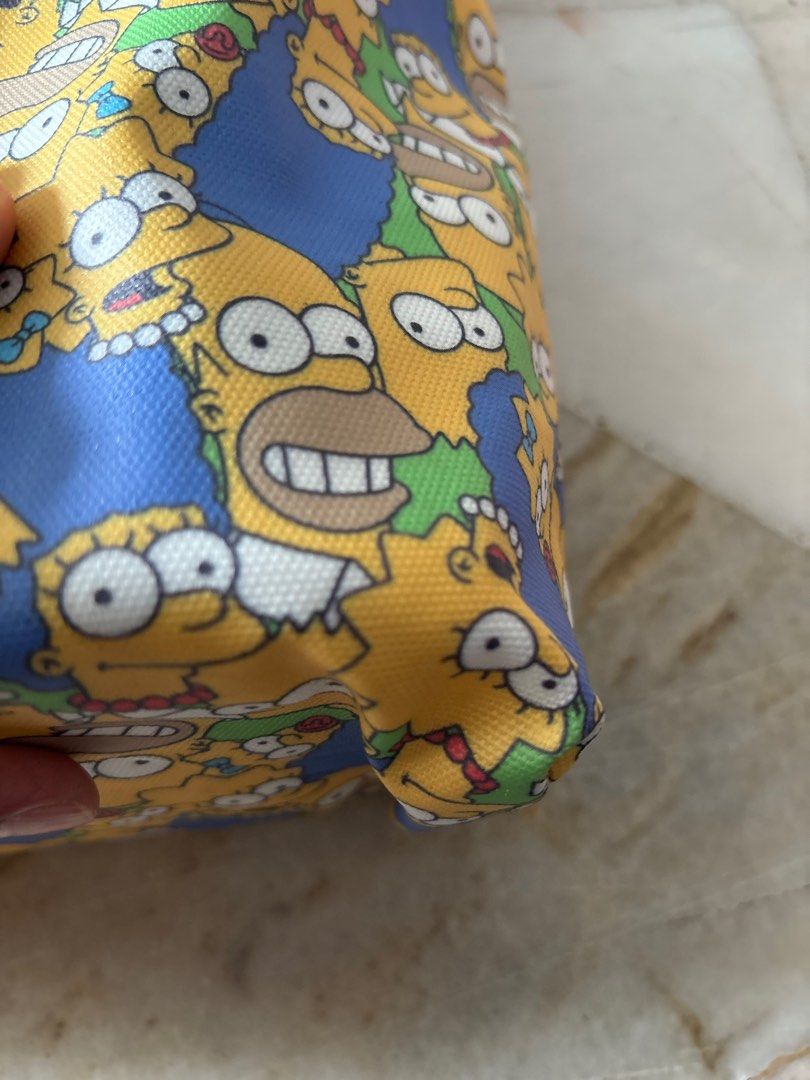 The Simpsons X G Market (Korea) Coated Canvas Tote Bag, Women's Fashion ...