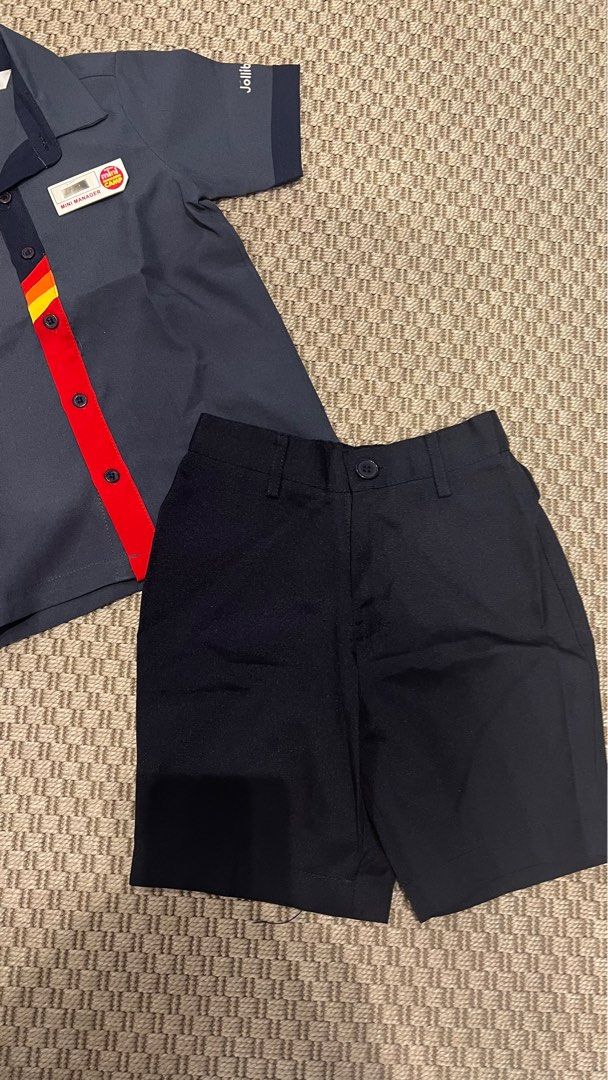 Toddler Jollibee Crew Uniform / Costume, Babies & Kids, Babies & Kids ...