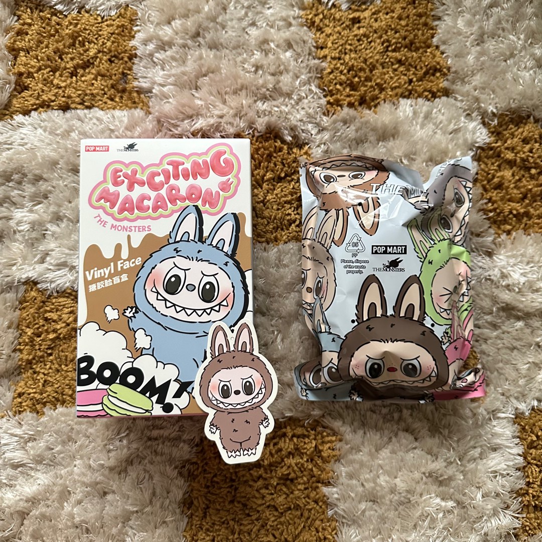Toffee - V1 Exciting Macaron labubu, Hobbies & Toys, Toys & Games on ...