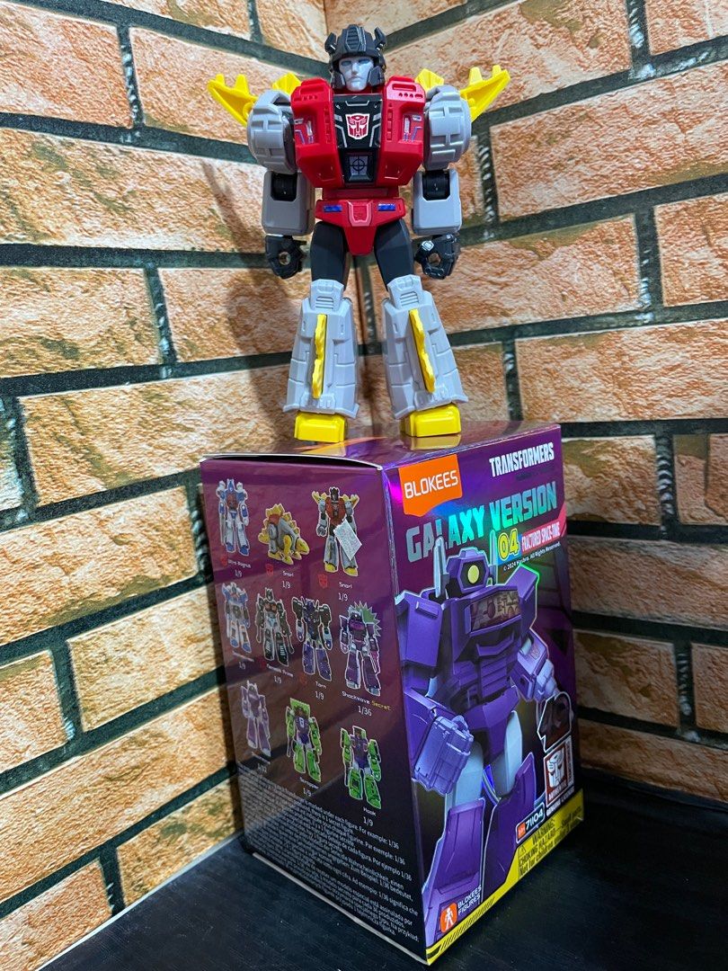 UNBUILT Blokees Transformers - Snarl-Scrapper-Red Alert-Thundercracker ...