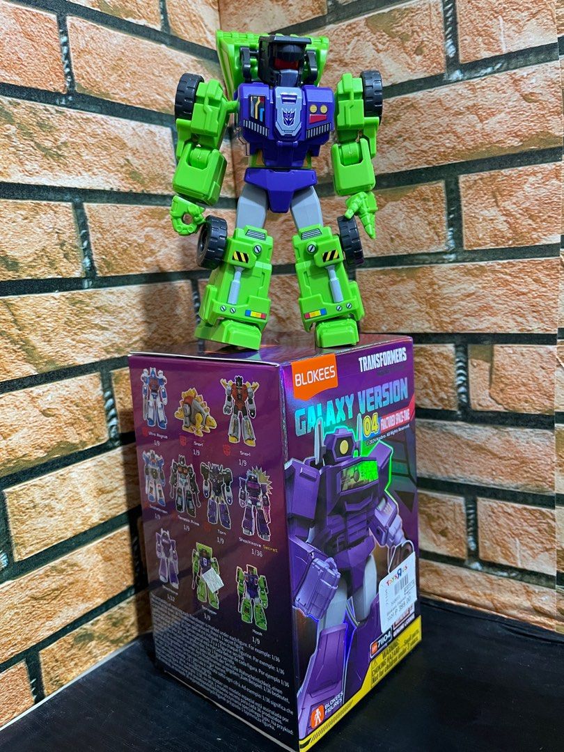 UNBUILT Blokees Transformers - Snarl-Scrapper-Red Alert-Thundercracker ...