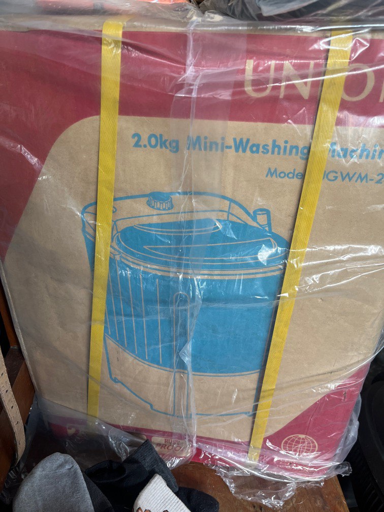 Union 2.0 kg mini washing machine, TV & Home Appliances, Washing ...