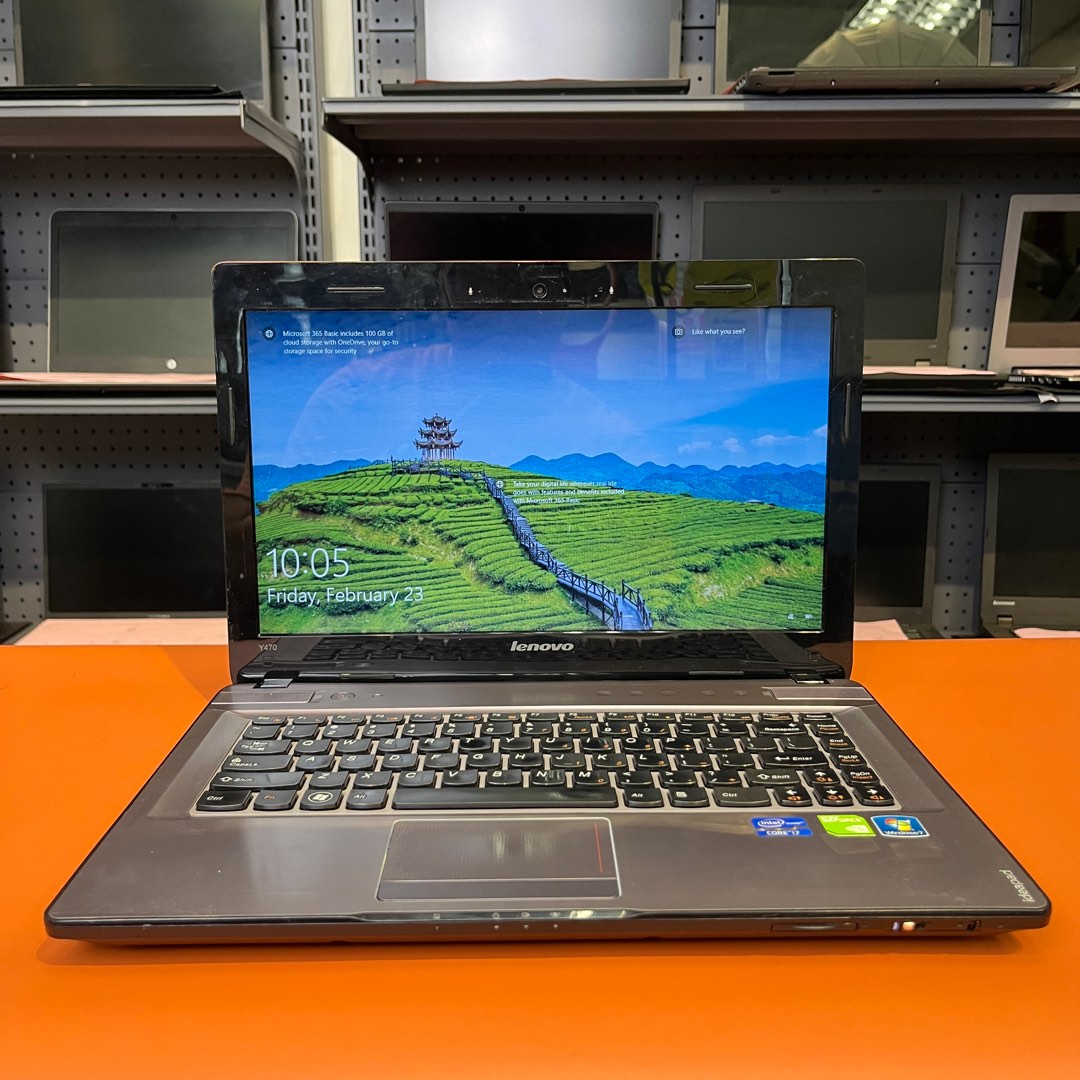 [USED] LENOVO IDEAPAD Y470 GAMING LAPTOP i7 2nd Gen 8GB RAM 118GB SSD ...