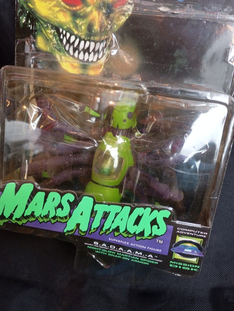 VINTAGE MARS ATTACK SPIDER, Hobbies & Toys, Toys & Games on Carousell