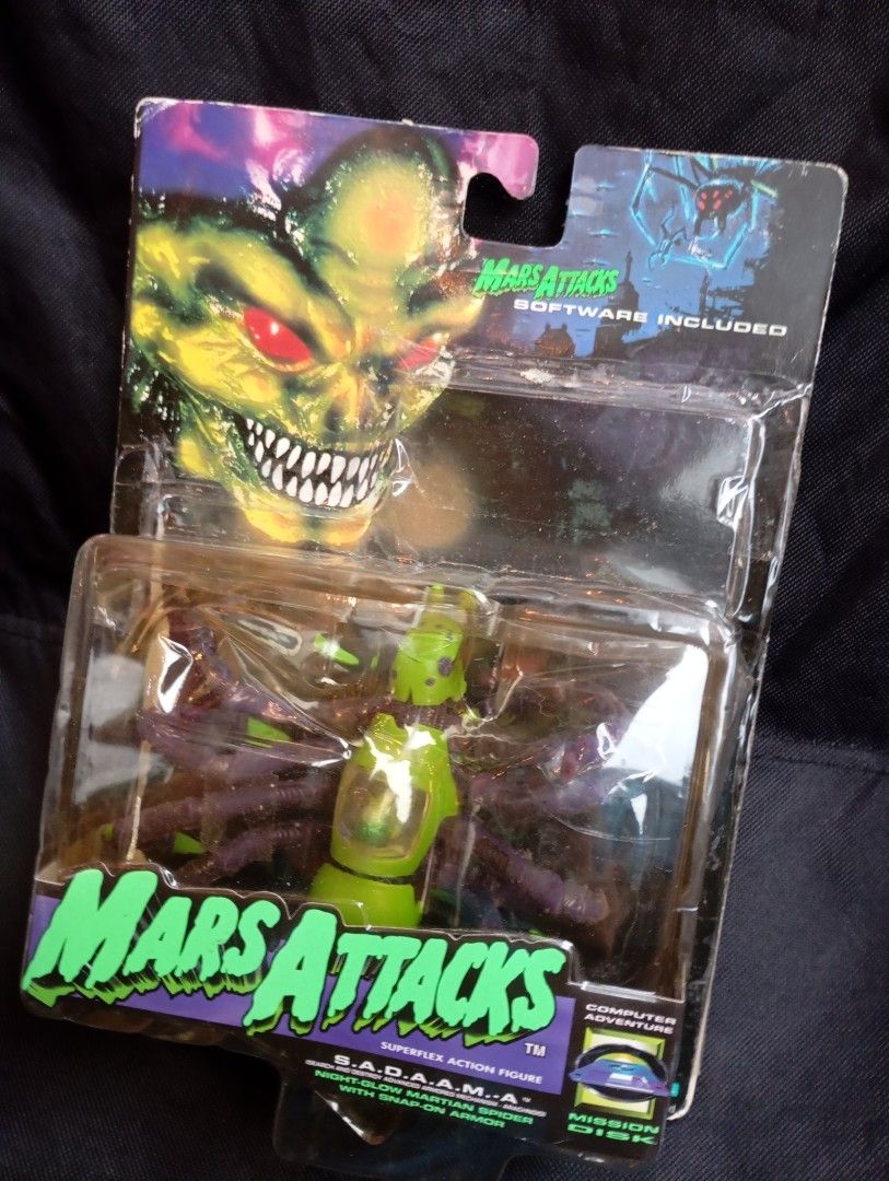 VINTAGE MARS ATTACK SPIDER, Hobbies & Toys, Toys & Games on Carousell