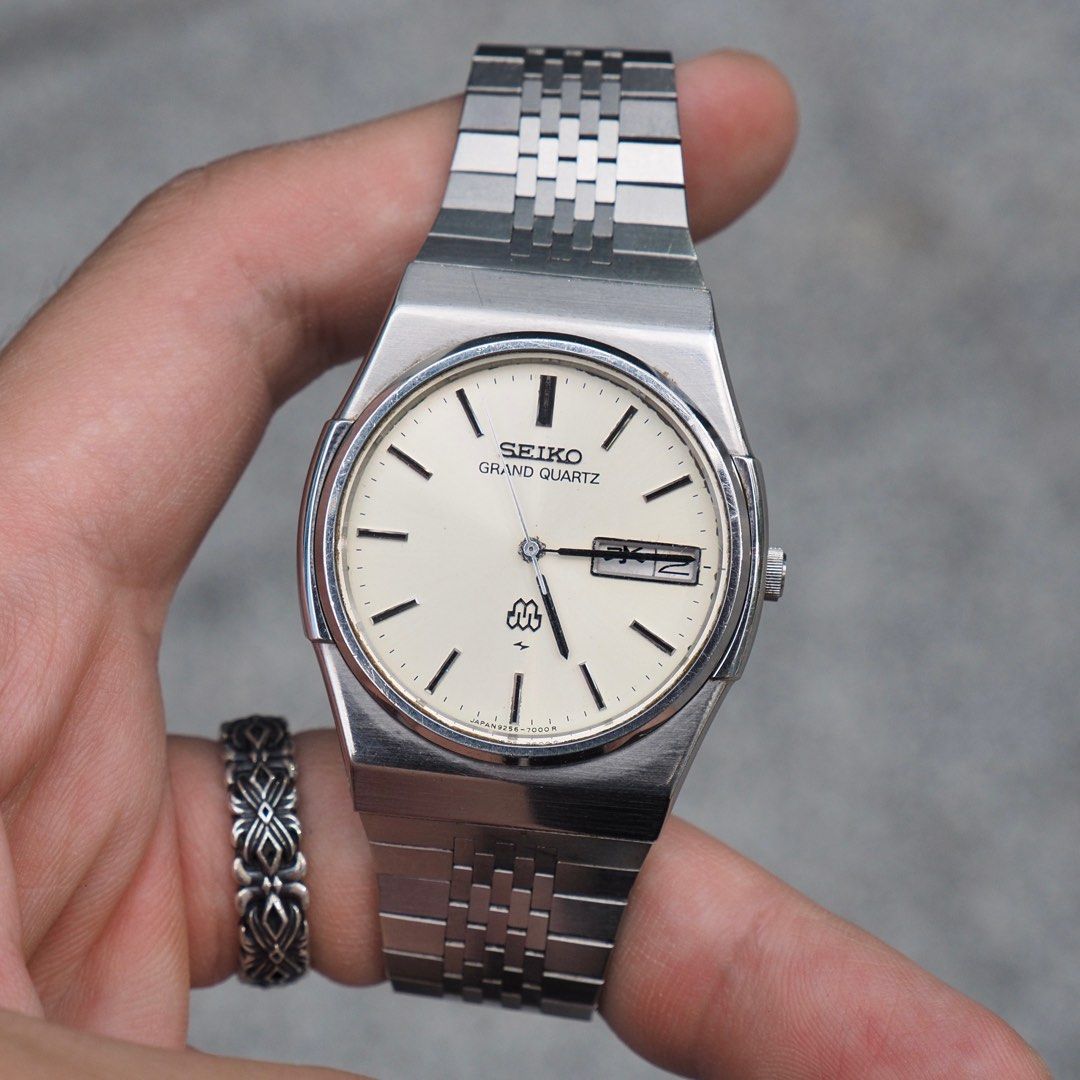 VINTAGE SEIKO GRAND QUARTZ WATCH TWIN QUARTZ 9256-7000, Men's Fashion ...