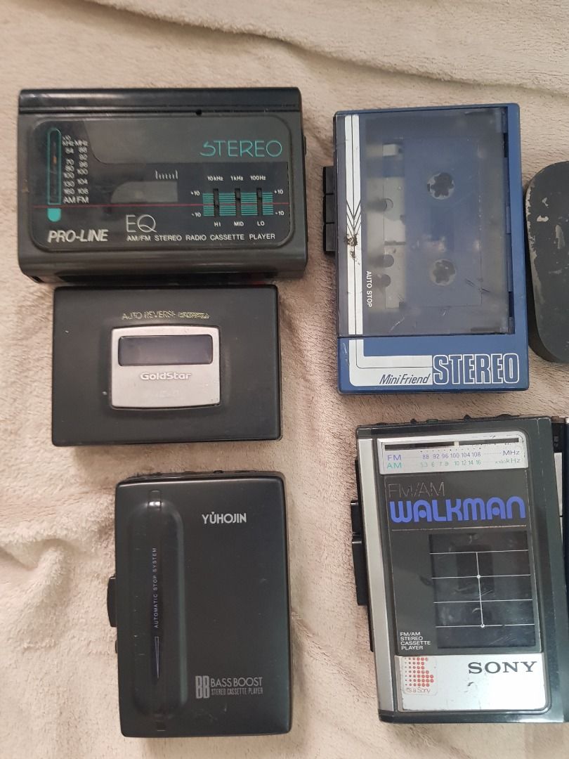 Walkman cd player cassette massage machine, Audio, Portable Music ...