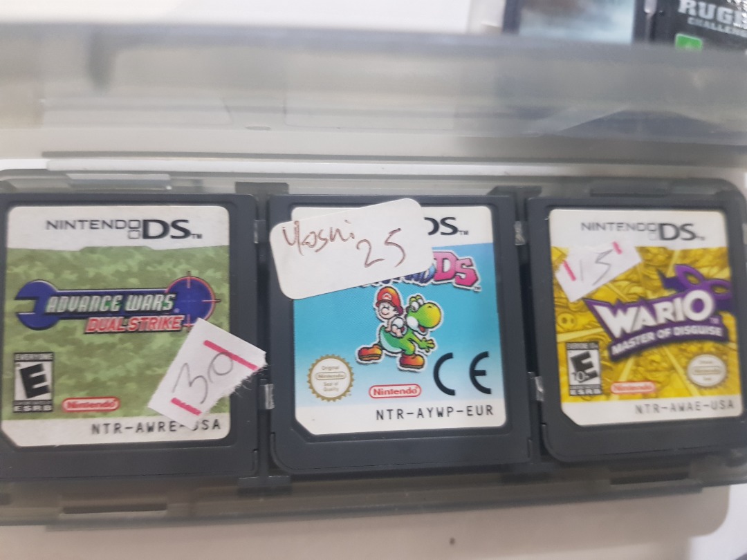 wario yoshi advance wars classic collection original game 25 sgd each ...