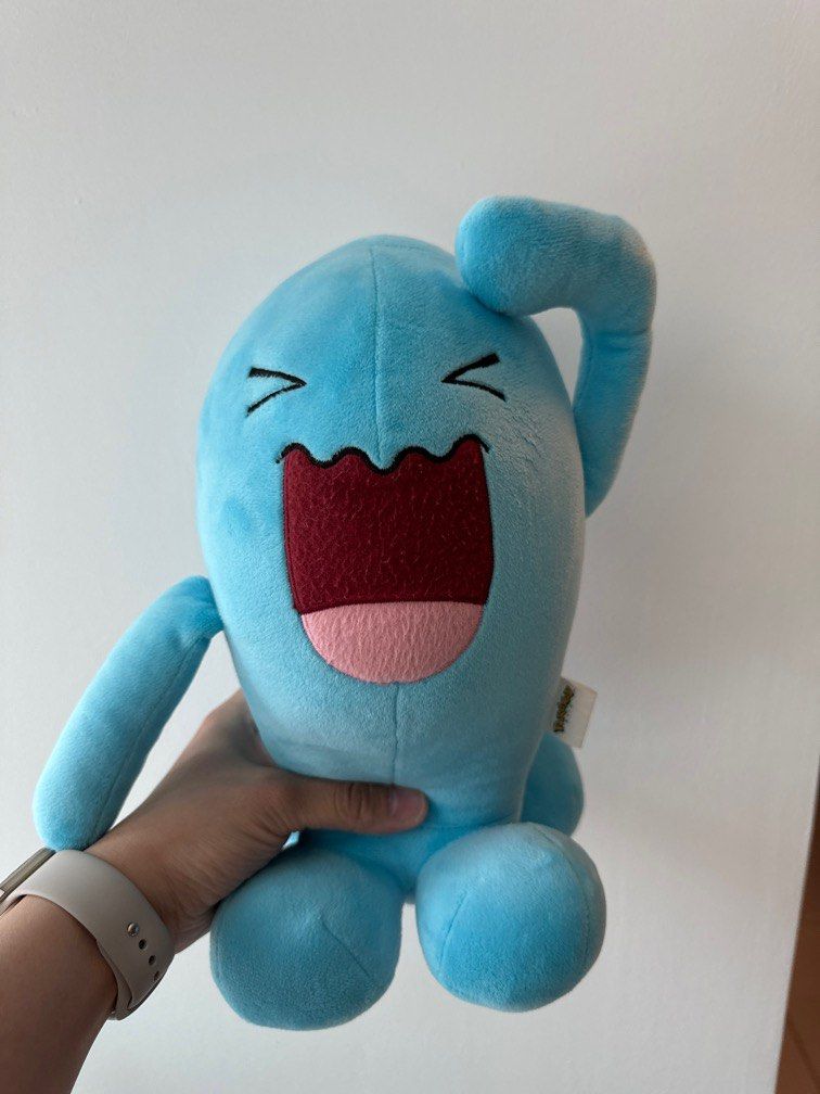 WTS pokemon wobuffet plushie official pokemon asia, Hobbies & Toys ...