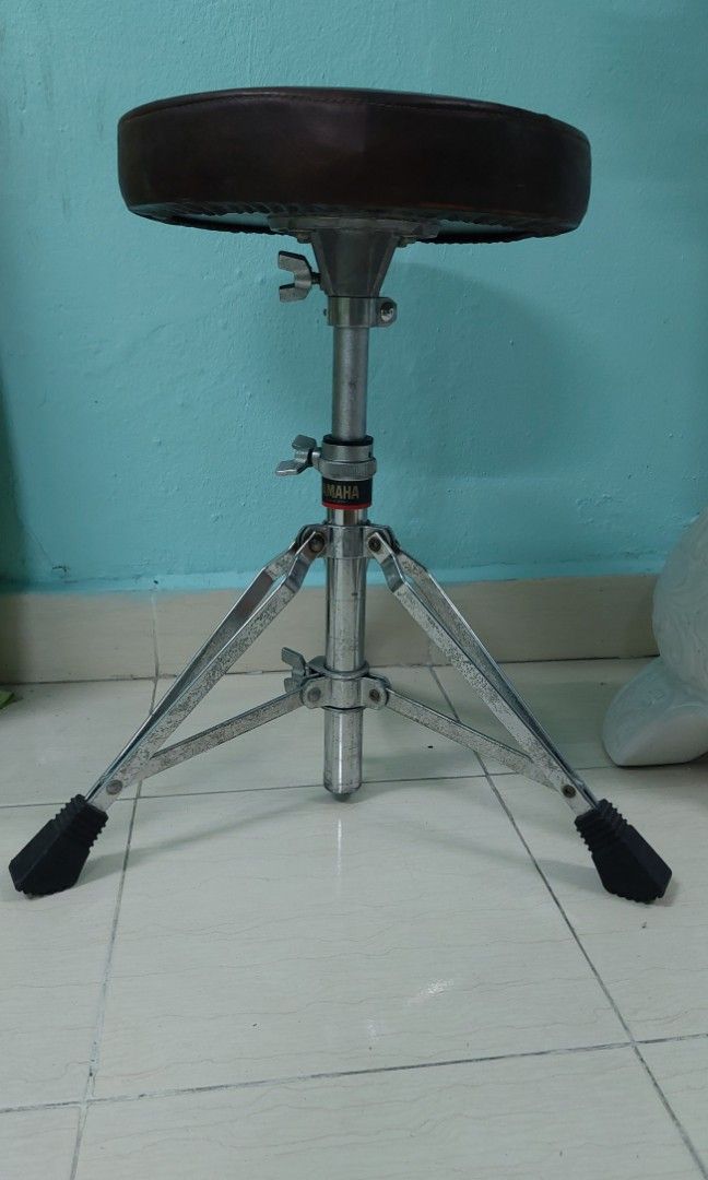 YAMAHA Drum Throne Stool Chair Made in Japan, Hobbies & Toys, Music ...