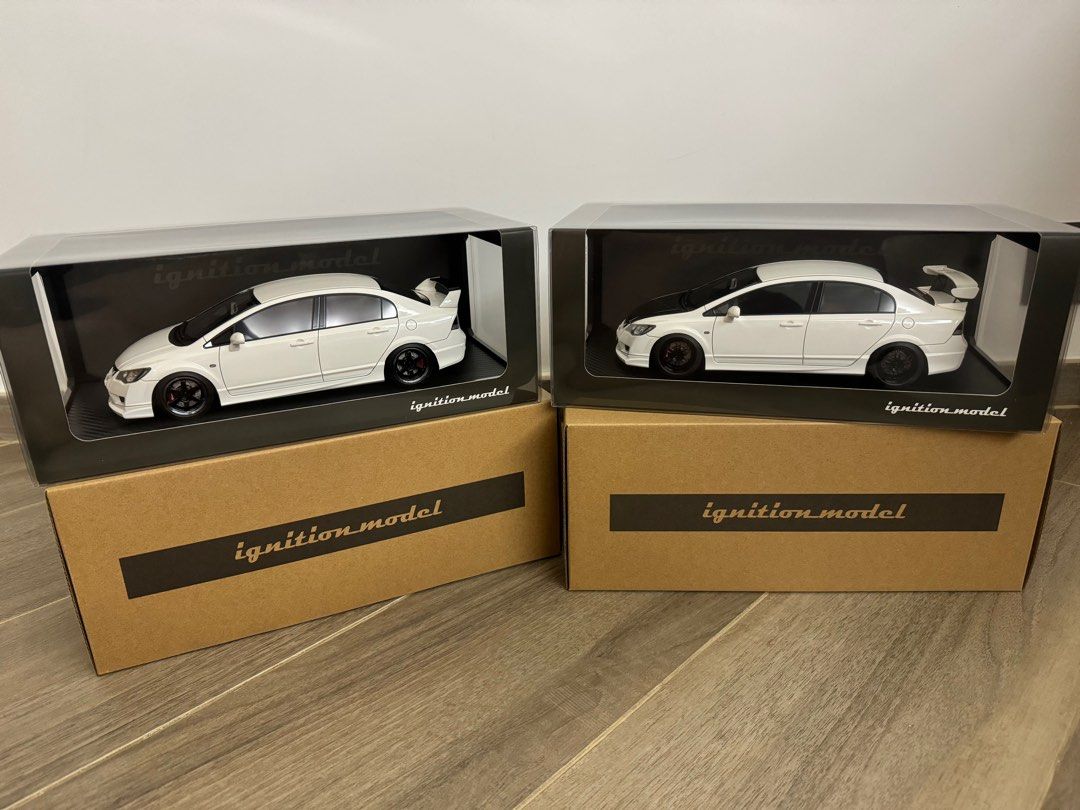 1/18 ignition model Honda CIVIC (FD2) TYPE R White (IG2826) (IG2827), 興趣及遊戲, 玩具 & 遊戲類 - Carousell