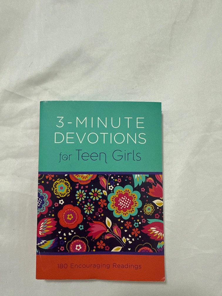 3-Minute devotion for teen girls, Hobbies & Toys, Books & Magazines ...