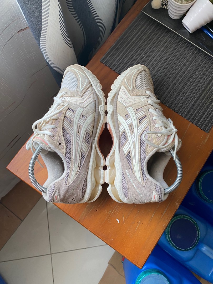 Asics Gel Kayano 14 Beige, Men's Fashion, Footwear, Sneakers on Carousell