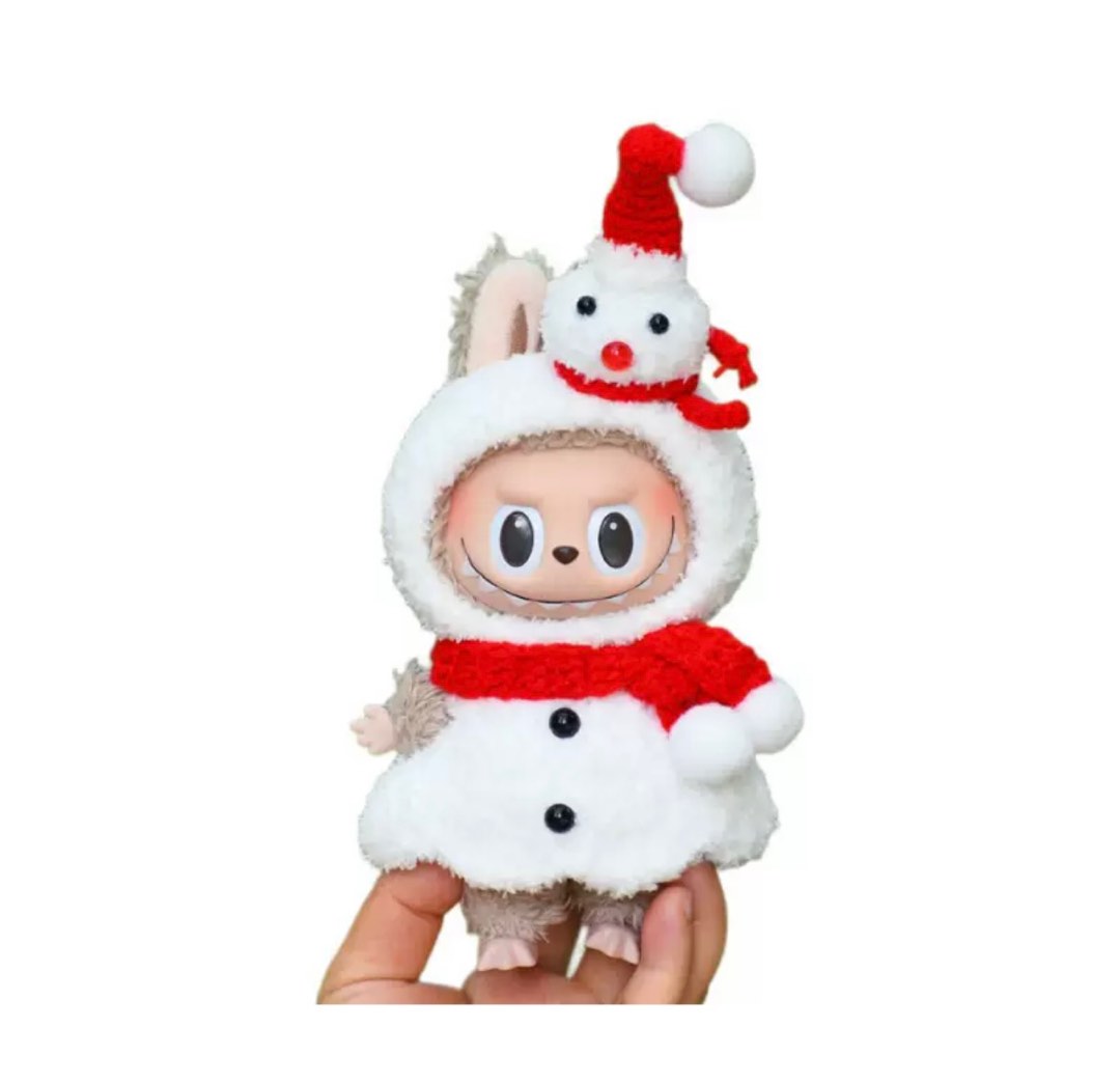 Baju Labubu Natal - V1 & V2, Toys & Collectibles, Mainan di Carousell