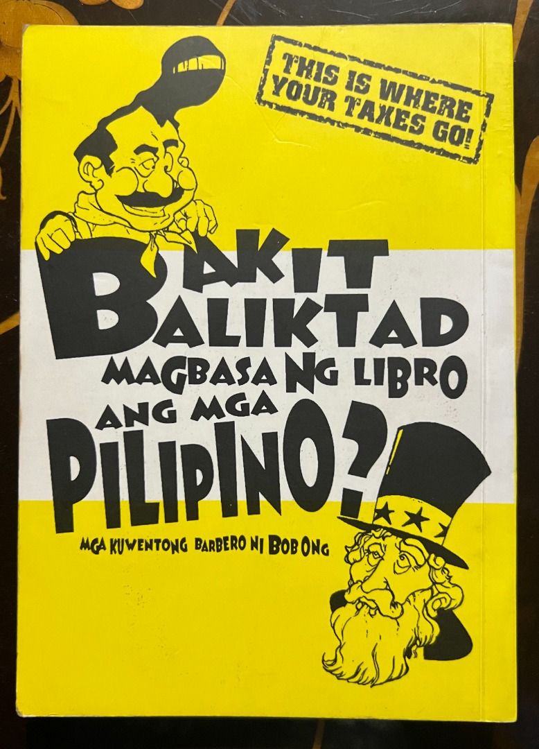 Bakit Baliktad Magbasa ng Libro ang mga Pilipino? by Bob Ong (Paperback ...