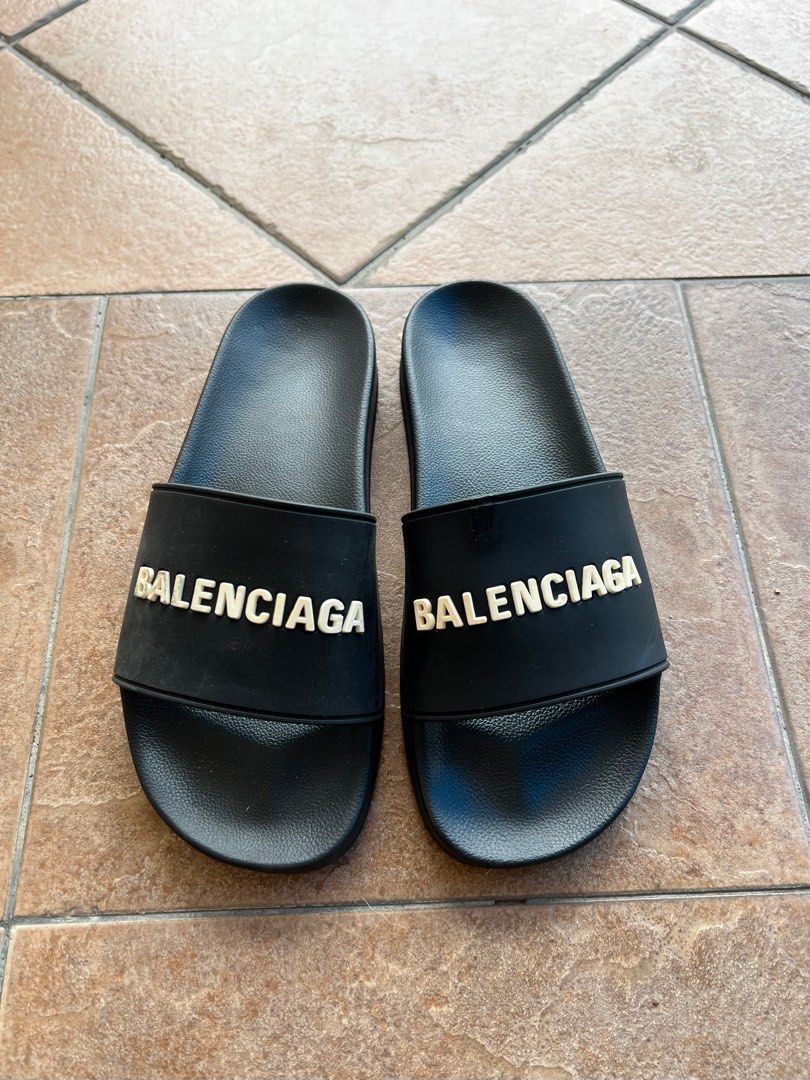 Balenciaga Slides, Men's Fashion, Footwear, Flipflops and Slides on ...