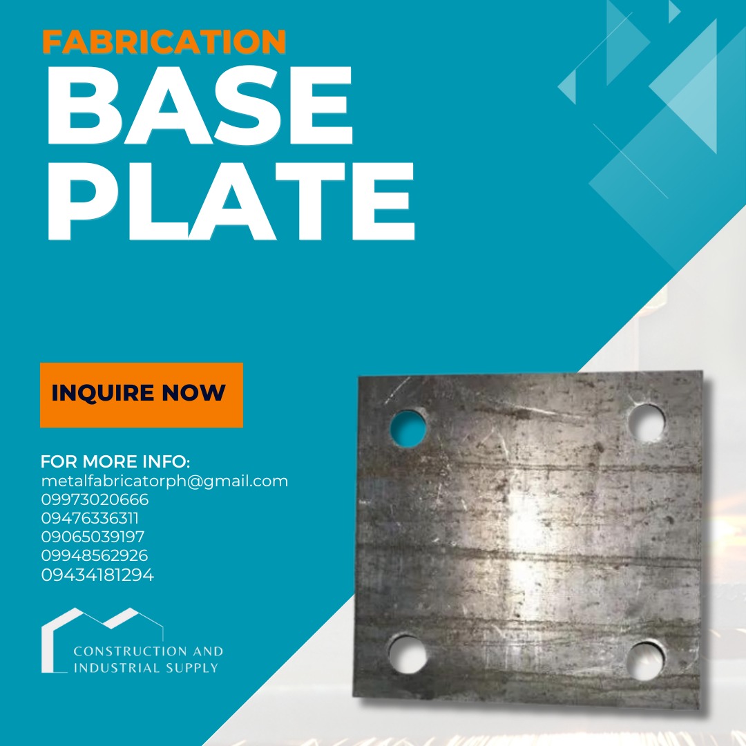 Base Plate | Gusset | MS Plate | Anchor Bolt | Steel Pipe Casing ...