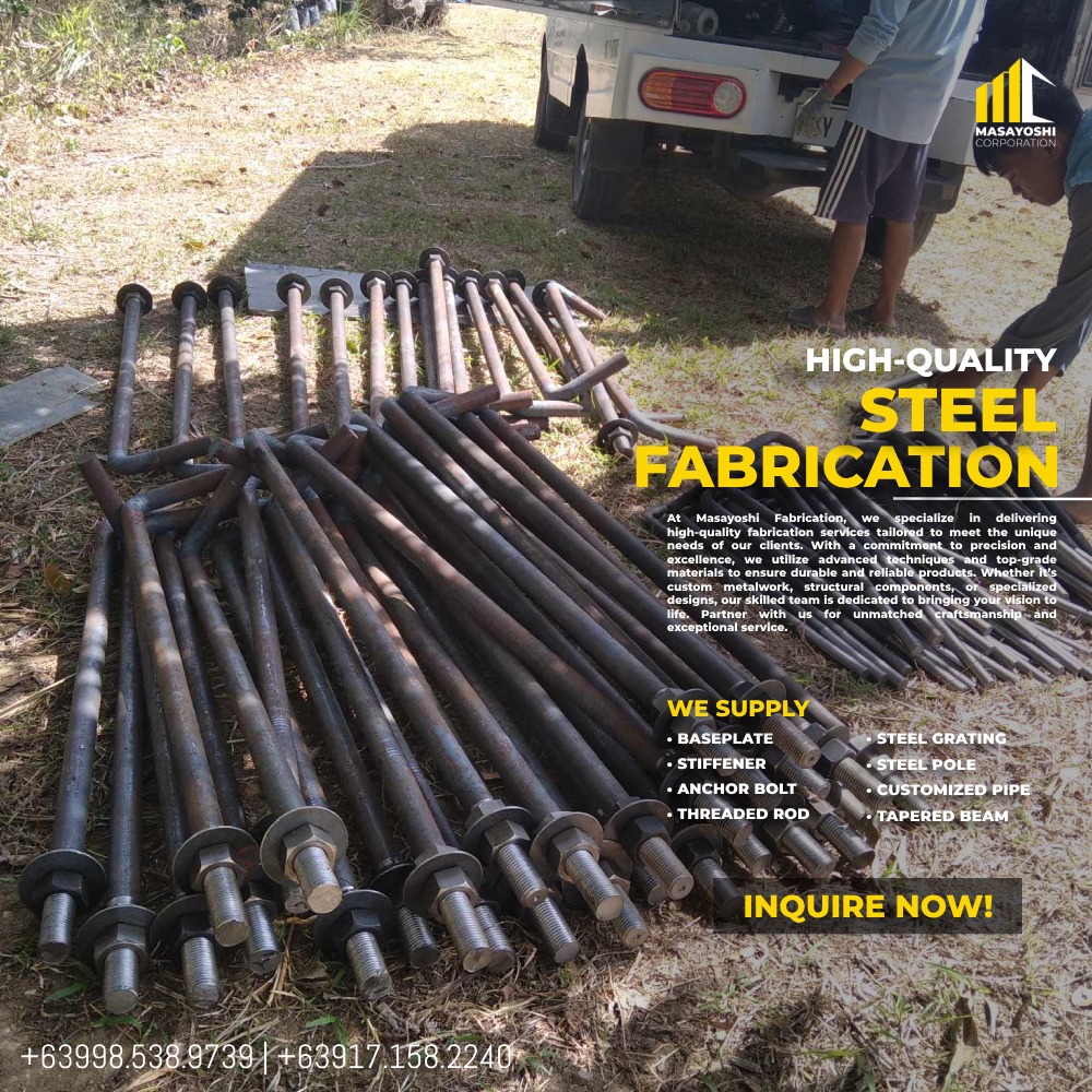 Base Plate | Steel Pipe Casing | U-Bolt | Threaded Rebars | Deformed ...