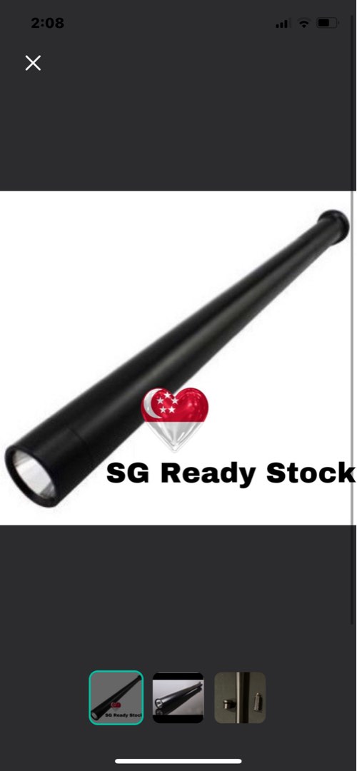 Tactical torchlight, Sports Equipment, Hiking & Camping on Carousell