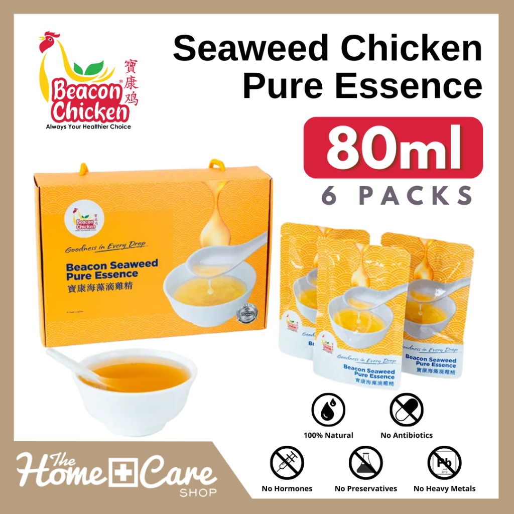 Beacon Seaweed Chicken Pure Essence (80ml X 6pack), Food & Drinks ...