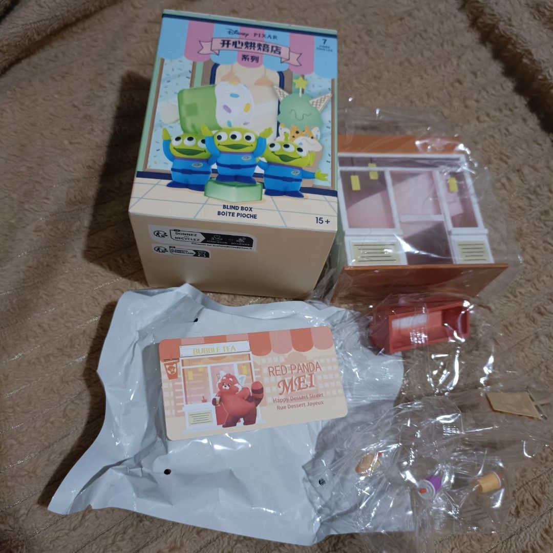 Disney Pixar Red Panda Figure - Miniso Blind Box, Toys & Collectibles ...