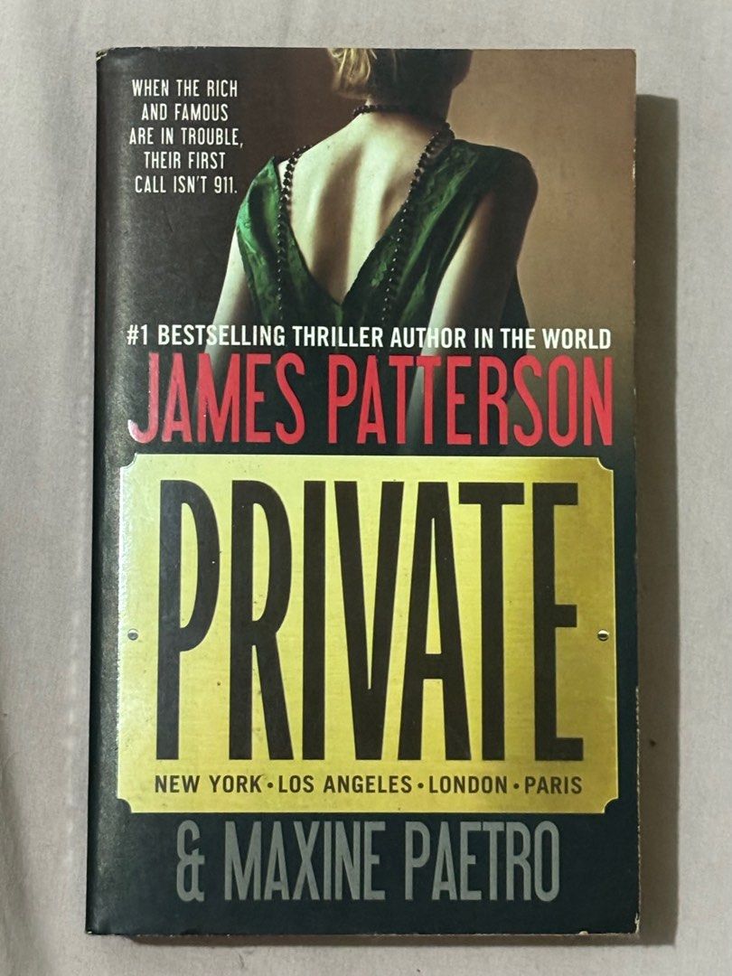 Book Private By James Patterson, Hobbies & Toys, Books & Magazines ...
