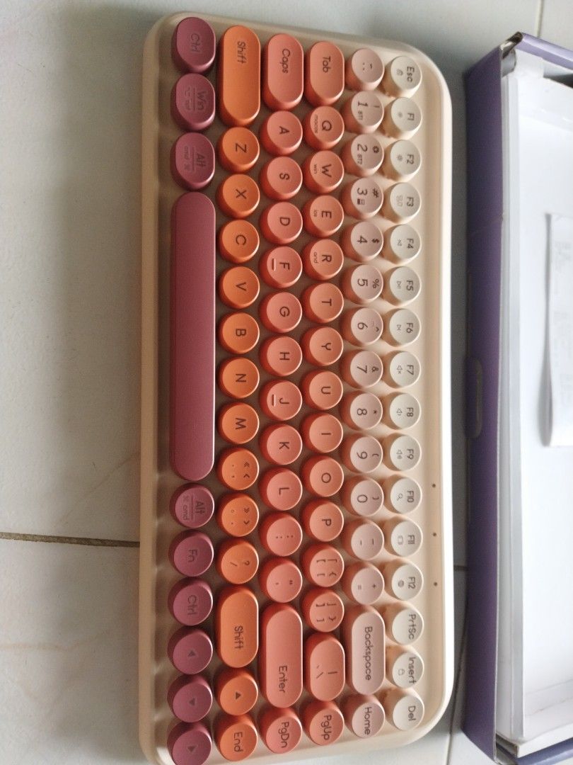 BOW three-mode wireless bluetooth keyboard for computer notebook office ...