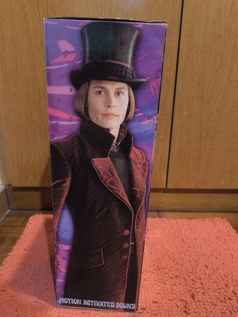 Brand New in Box Willy Wonka Charlie and The Chocolate Factory 18 inch ...