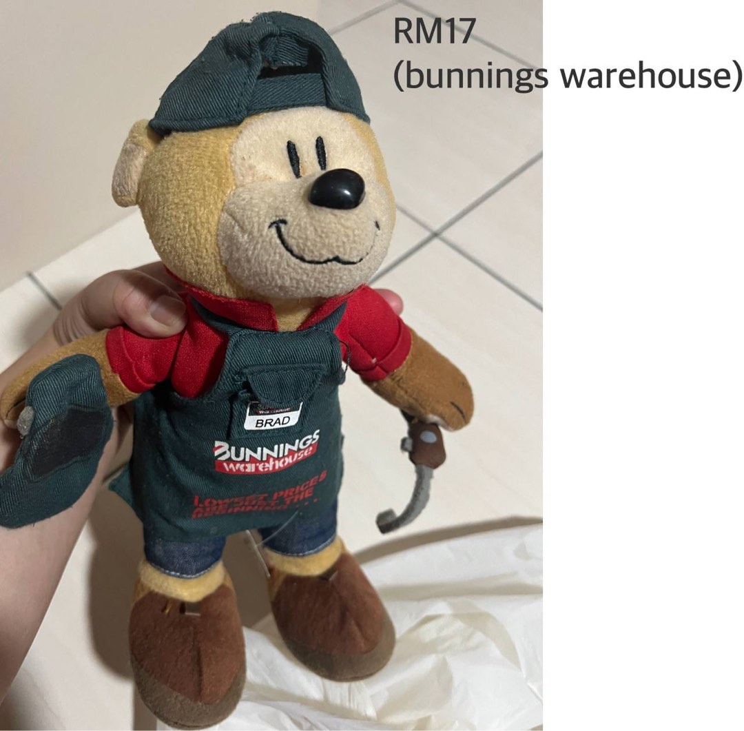 Bunnings Warehouse bear, Hobbies & Toys, Collectibles & Memorabilia ...