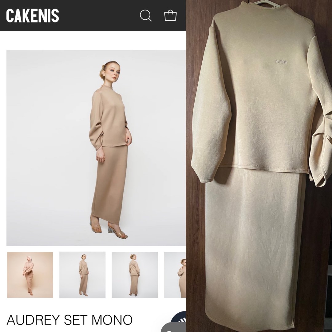 Cakenis Audrey Set Mono Womens Fashion Dresses And Sets Dresses On Carousell