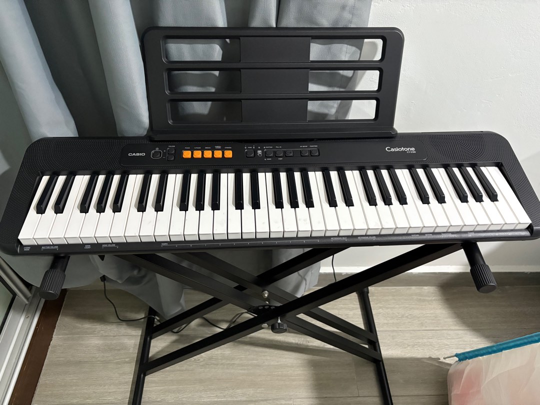 Casio CT-S100 61 Key Casiotone Electric Keyboard, Hobbies & Toys, Music ...