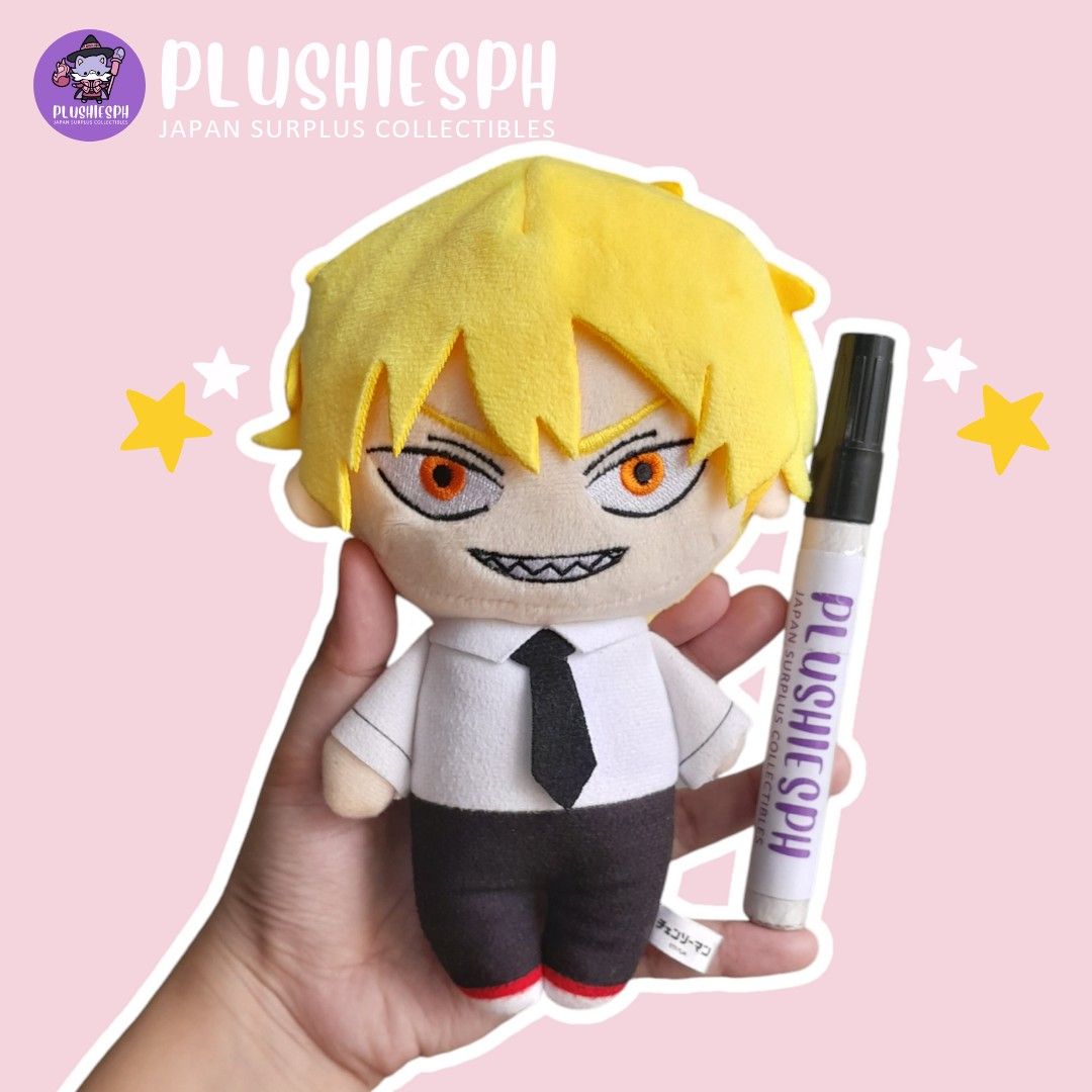 CHAINSAW MAN PLUSH DENJI, Hobbies & Toys, Toys & Games on Carousell