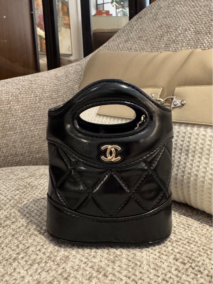 Chanel Mini Bucket Bag, Luxury, Bags & Wallets on Carousell
