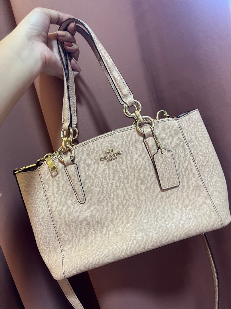 Coach Mini Christie Carryall, Luxury, Bags & Wallets on Carousell