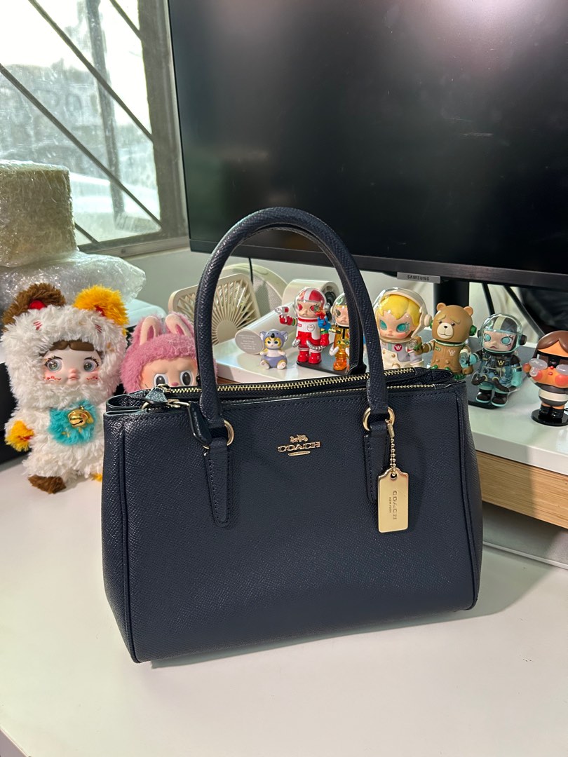 Coach Mini Surrey Carryall, Luxury, Bags & Wallets on Carousell