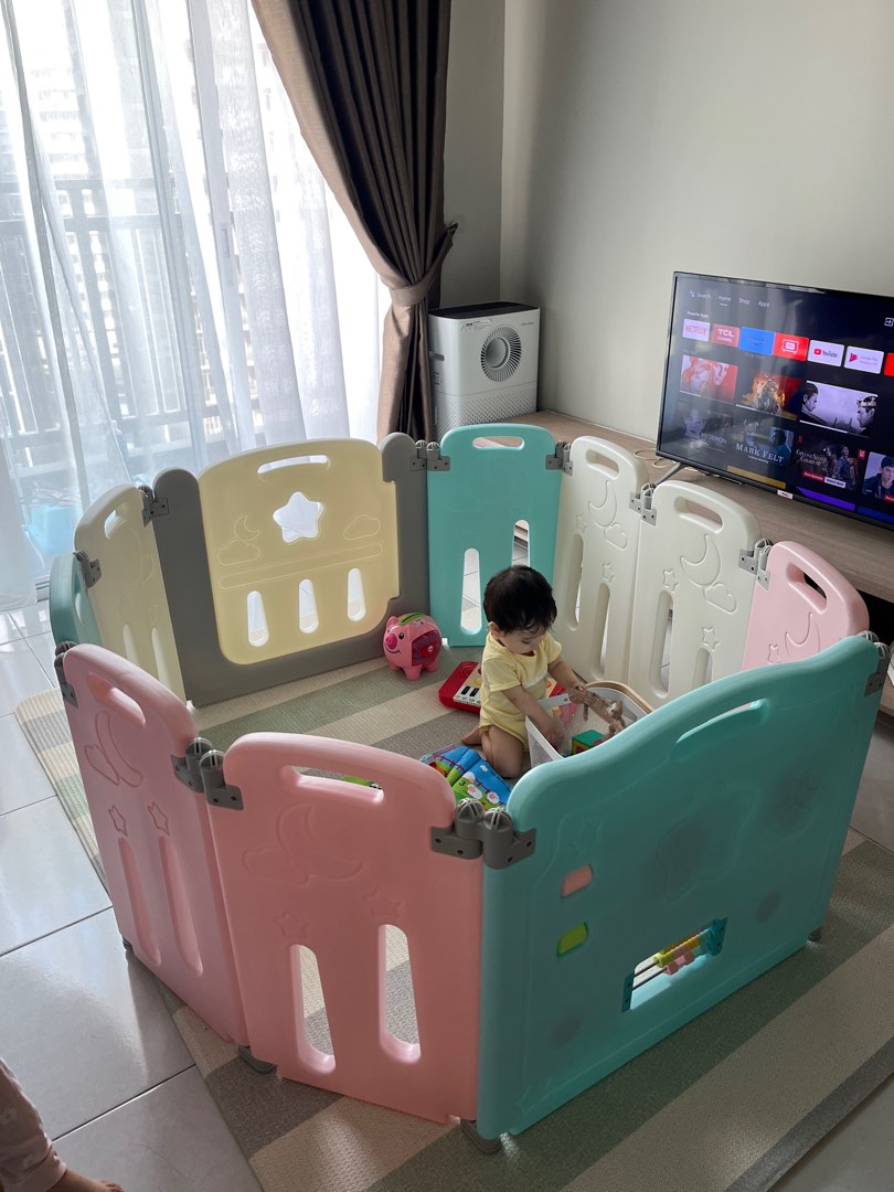 Coby Fence - Coby haus - Baby fence, Babies & Kids, Infant Playtime on ...