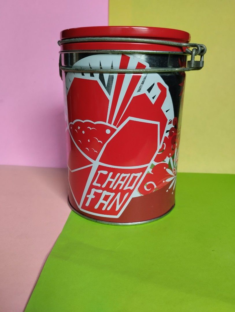 Coca Cola / ChowKing Chao Fan 2012 Tin Canister , height : 5 1/4 inches ...