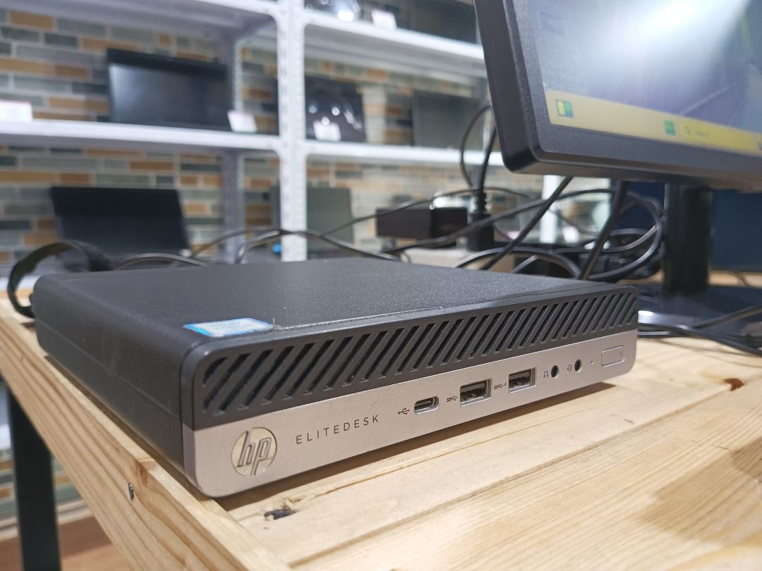 Computer set with MINI-PC SYSTEM UNIT HP Elite Desk, Computers & Tech ...