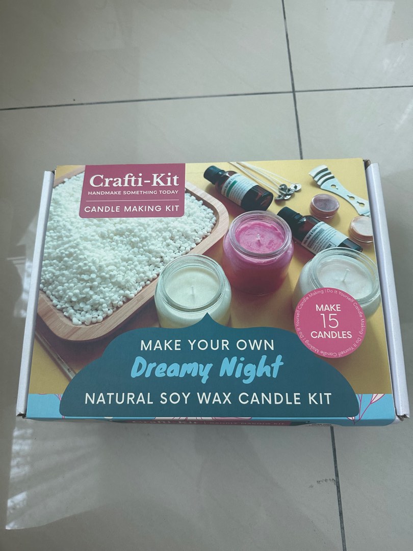 Crafti-Kit candle making kit, Hobbies & Toys, Stationery & Craft, Craft ...