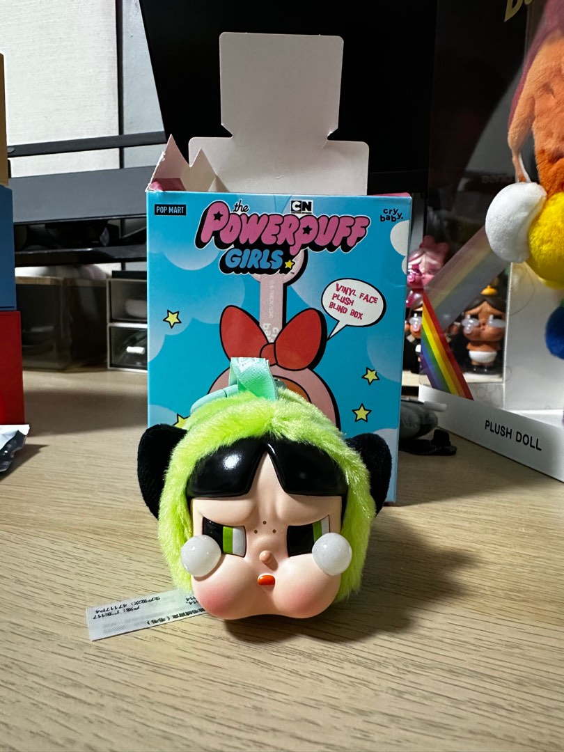 Cry baby powerpuff vinyl plush, Hobbies & Toys, Toys & Games on Carousell