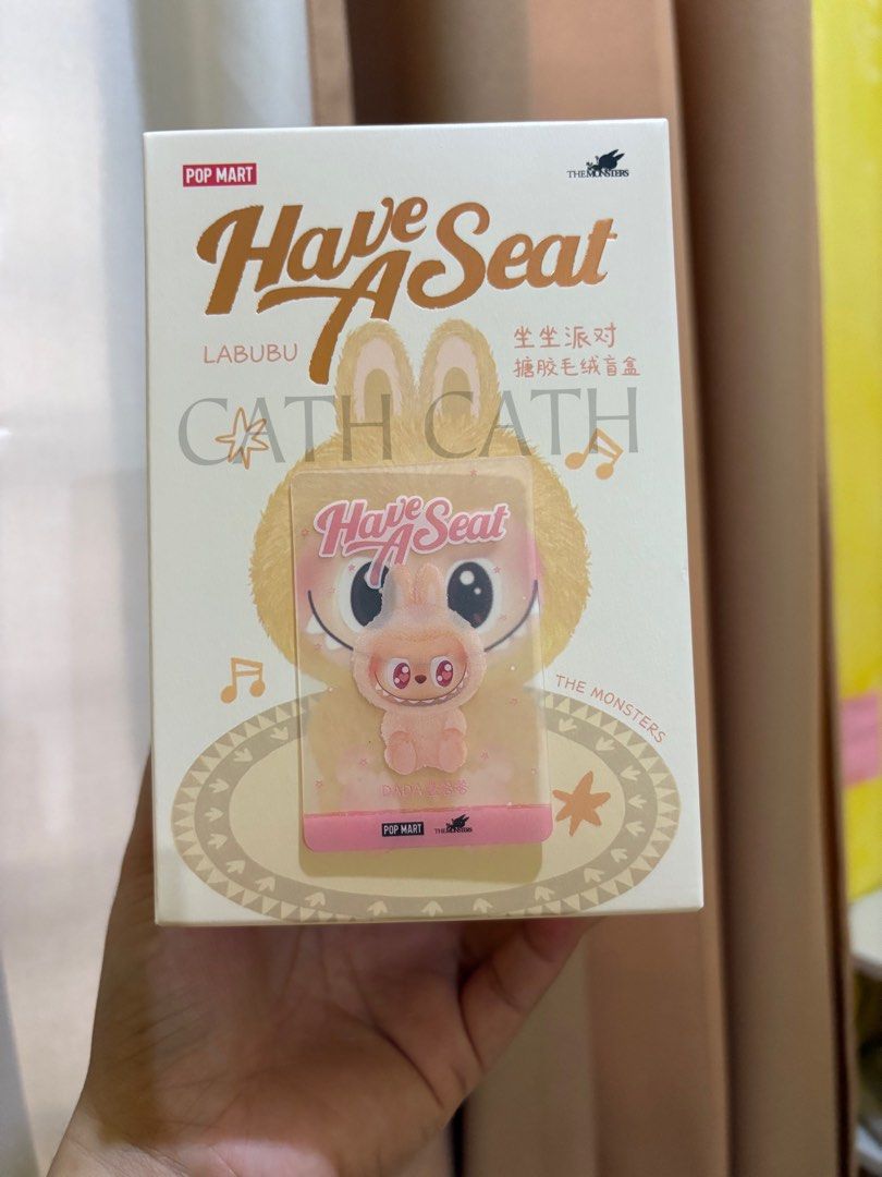 Dada Labubu V2 on hand *Authentic *Sealed Foil, Hobbies & Toys, Toys ...