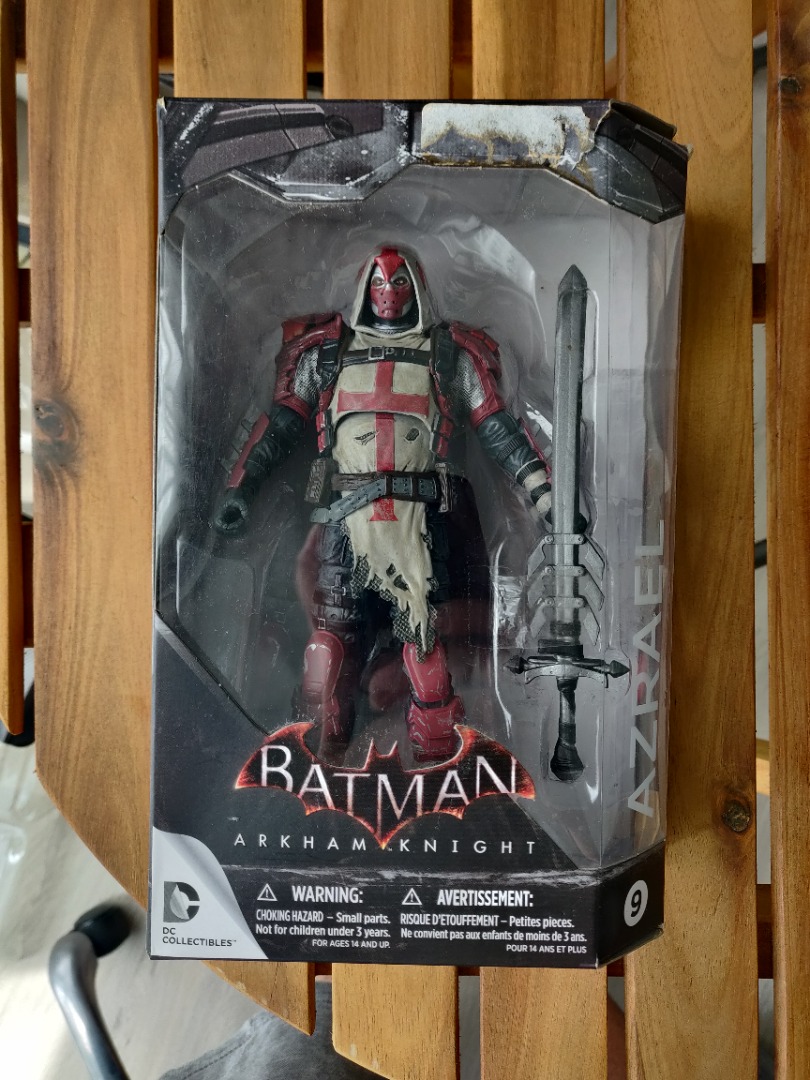 DC Collectibles Batman Arkham Knight: Azrael Action Figure, Hobbies ...