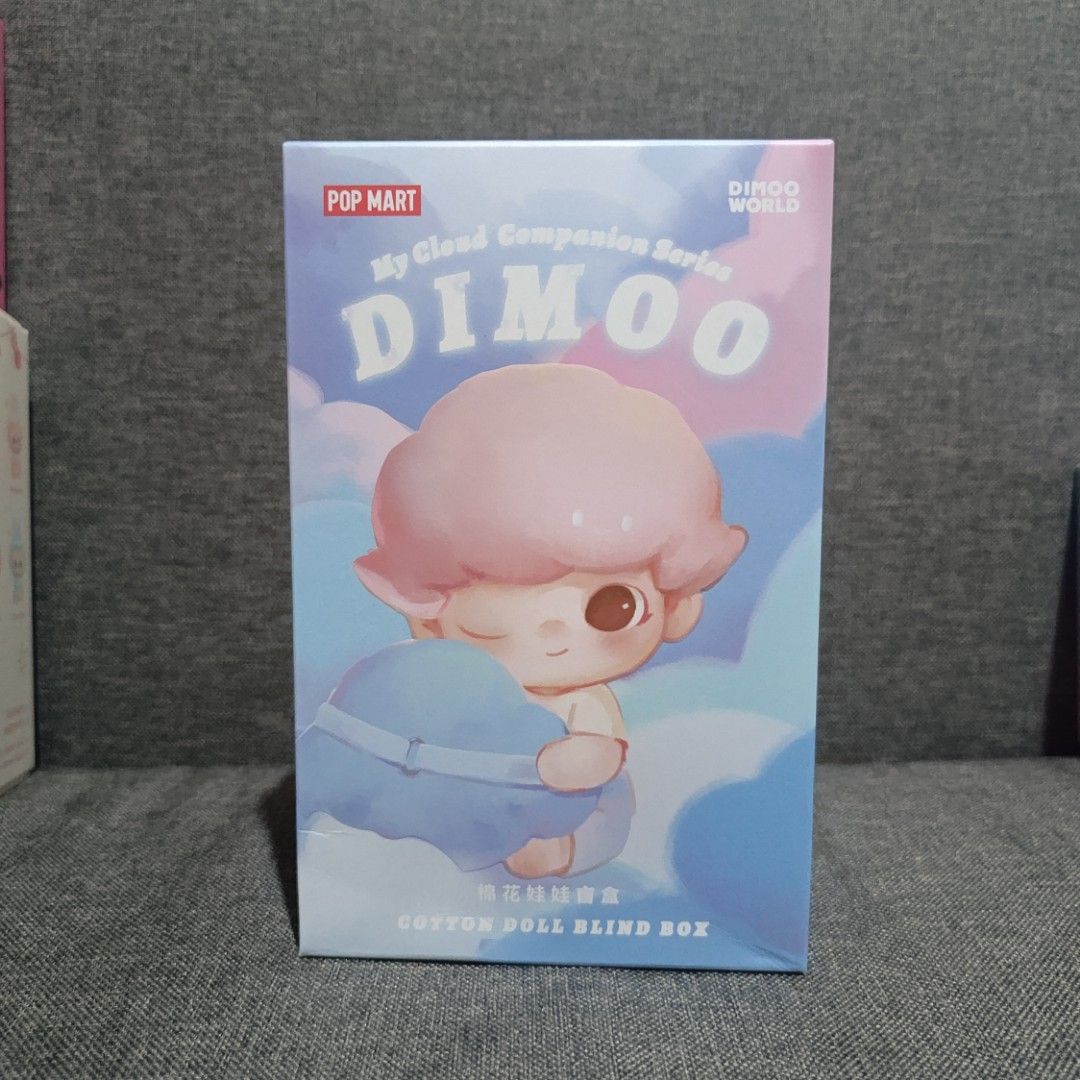 DIMOO My Cloud Companion Series - Cotton Doll Blind Box - Blue, Hobbies ...