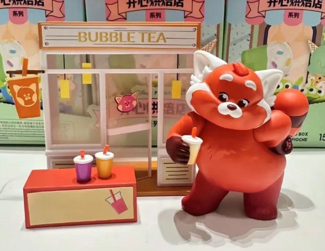 Disney Pixar Red Panda Figure - Miniso Blind Box, Toys & Collectibles ...