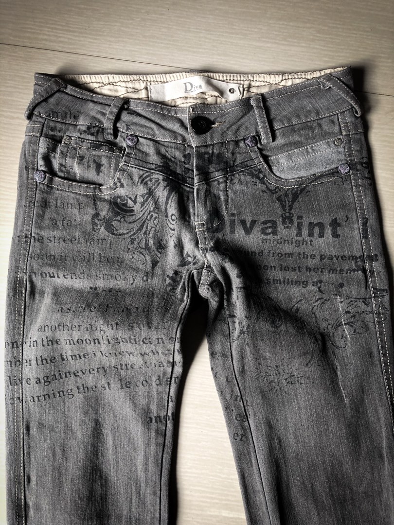 Diva Poem Jeans ( In the Attic Alternative Grunge Goth Japan Vkei ...