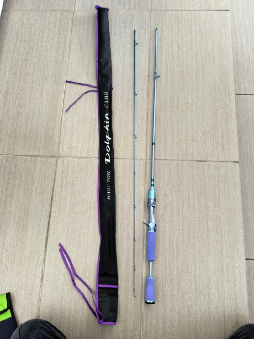 Dolphin Light Rod, Sports Equipment, Fishing on Carousell