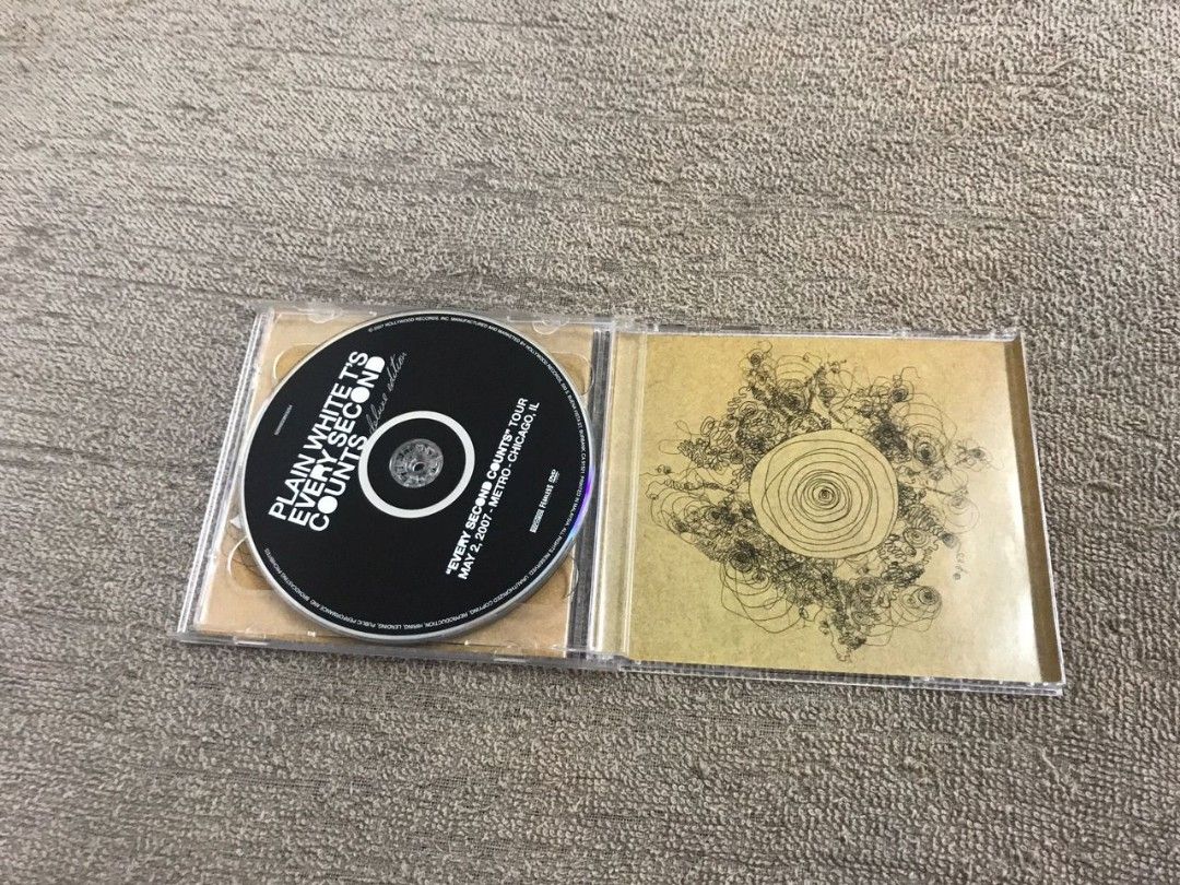 Double Cd Plain White T'S - Every Second Counts Deluxe Edition, Hobbies ...